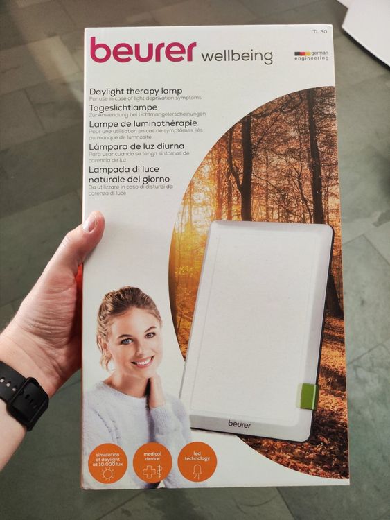 Beurer Tageslichtlampe TL 30 / Beurer daylight lamp TL 30 (Gebraucht ...