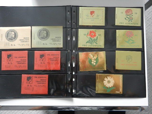 Markenhefte Sammlung Pro Juventute postfrisch 1953 bis 1963 | Kaufen auf Ricardo