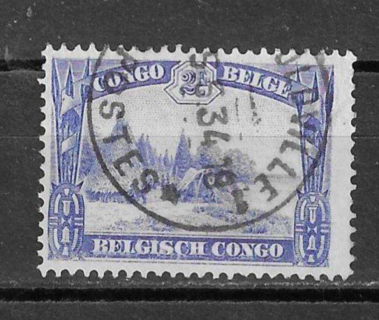 Timbre Congo Belge 1931 - 2f (Gebraucht) in Muraz (Collombey) für CHF 0.2 – mit Lieferung auf ...