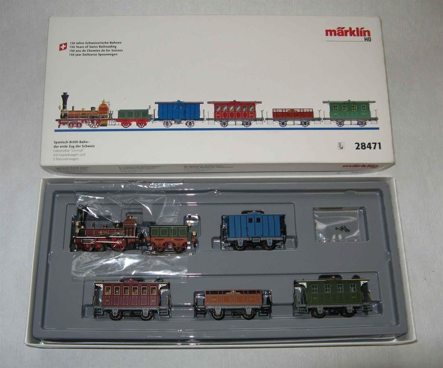 Märklin H0 Spanisch Brötli Bahn Nr.28471 (Neu und originalverpackt) in Radelfingen für CHF 350 ...