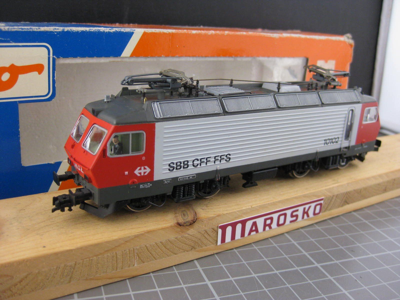 Roco SBB Re 4/4 IV 10102, mit Roco-Schachtel, VP mit Schäde (Gebraucht ...