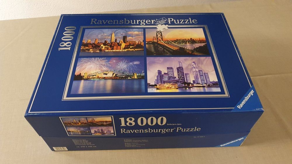 Ravensburger Puzzle 18000 Skylines der Welt (Gebraucht) in Subingen für ...