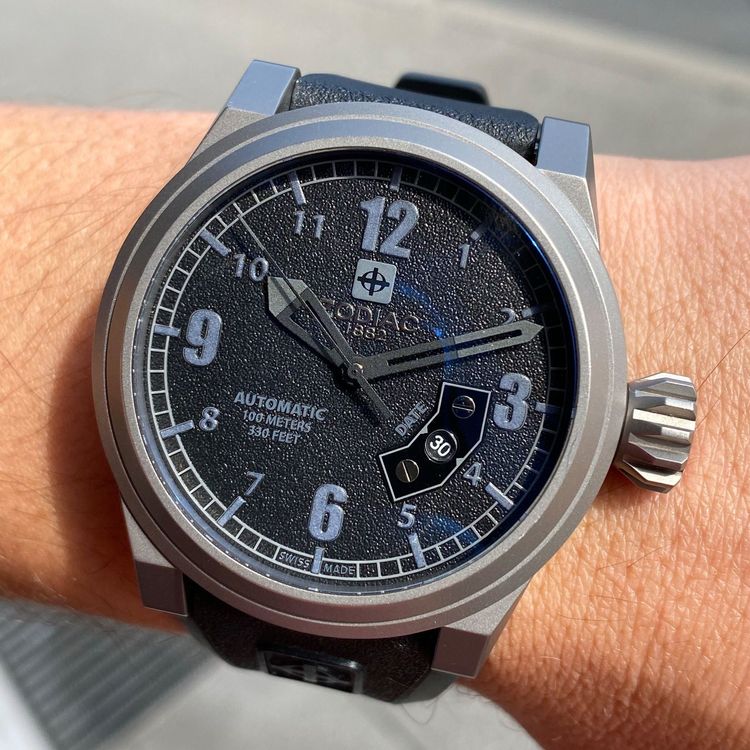 Zodiac ZMX 04 Matt Steel Black Dial (Gebraucht) in Posieux für CHF 200 ...