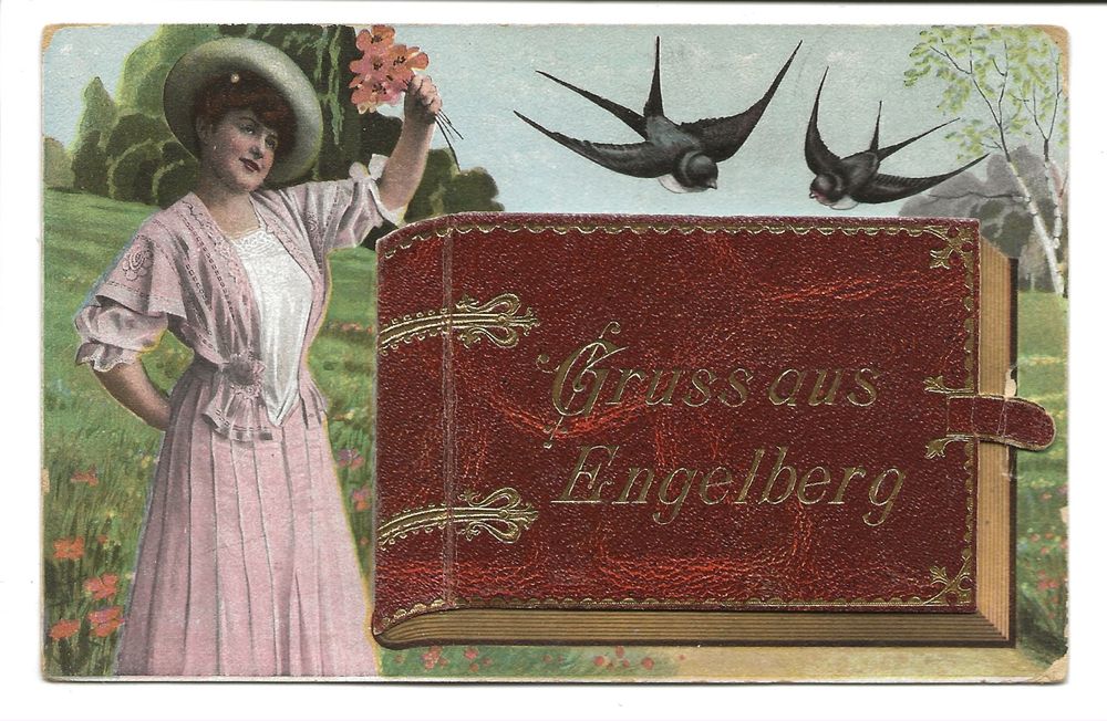 Gruss aus Engelberg (OW) Leporello 8 Bilder - um 1915 | Kaufen auf Ricardo