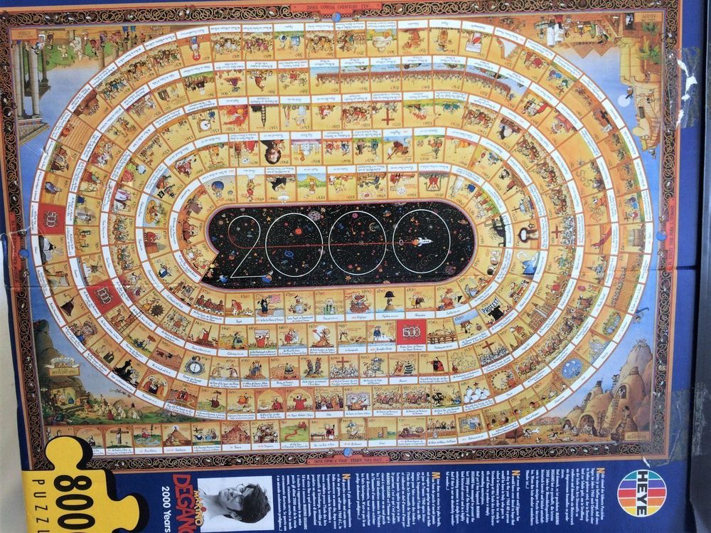 HEYE PUZZLE - 2000 YEARS - 8000 TEILE! (Gebraucht) in Schaffhausen für ...