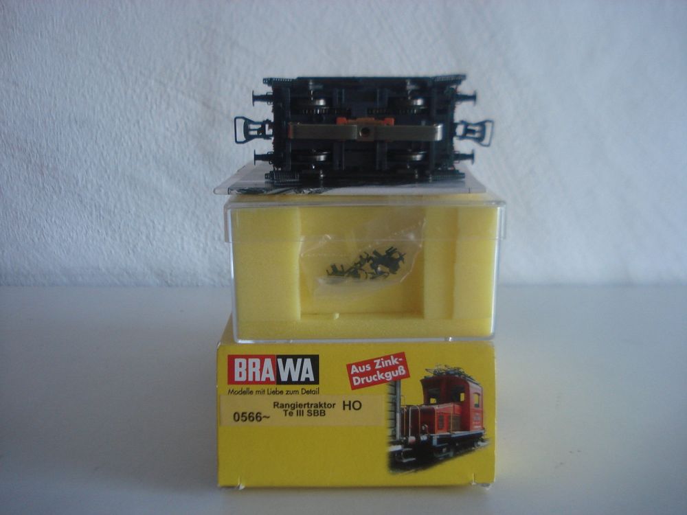 Brawa H0: Schienentraktor Te III 123 SBB, rot, WS, 0566, OVP (Gebraucht ...