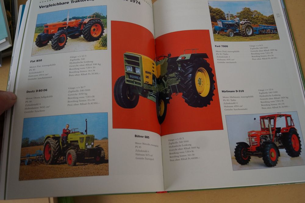 Bührer Traktor Buch Firmengeschichte 2.Auflage, Oldtimer (Gebraucht) in ...