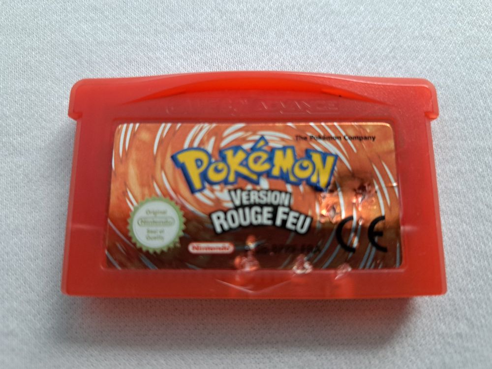 Pokémon Version Rouge Feu GBA (FRA) (D'occasion) à Genève pour CHF 119 ...