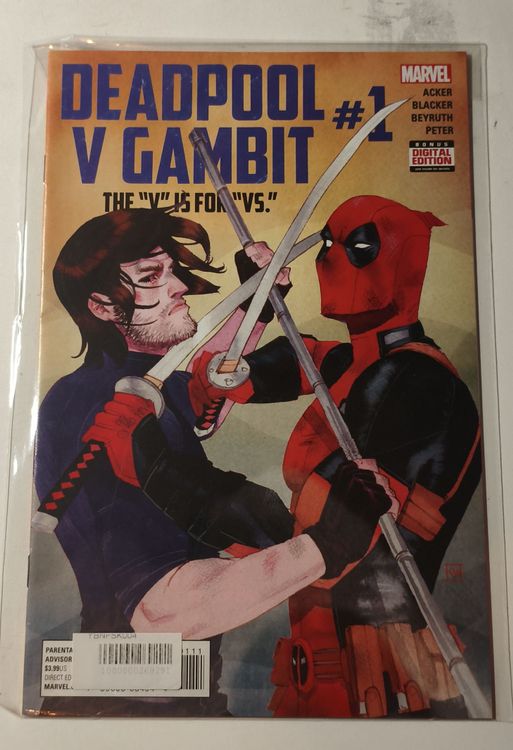 Deadpool vs. Gambit #1 Comic - Erstausgabe, Top Zustand! (Neu und ...