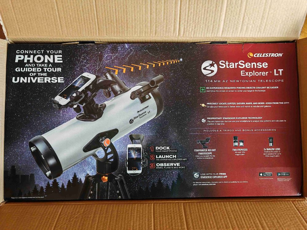 Télescope Celestron StarSense Explorer LT 114AZ (Neu (gemäss ...