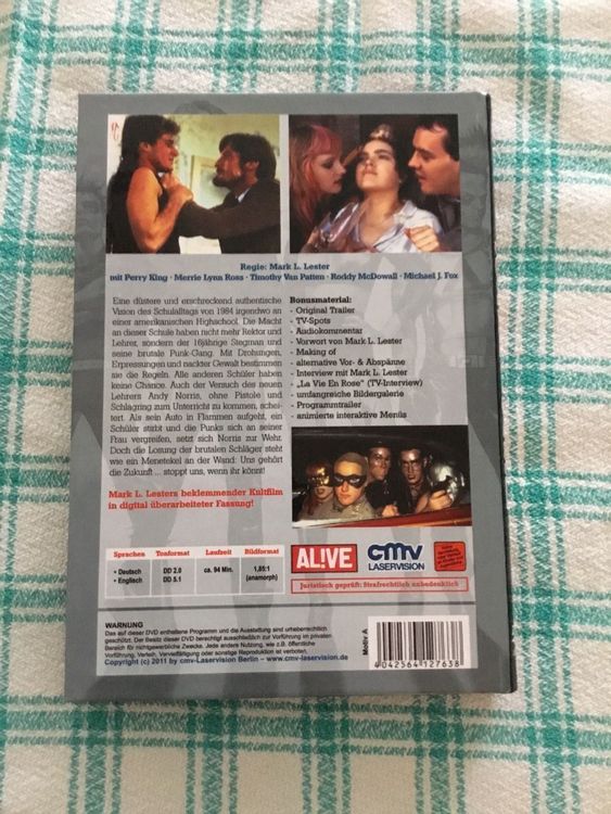 📀 Die Klasse von 1984 dvd Kleine Hartbox 📀 (Neu (gemäss Beschreibung)) in Blauen für CHF 19.9 ...