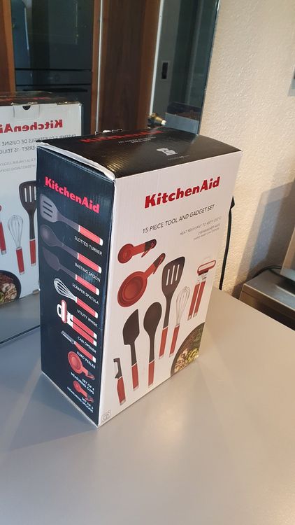 KitchenAid 15 Piece Tool and Gadget Set, rot - neu (Neu und ...