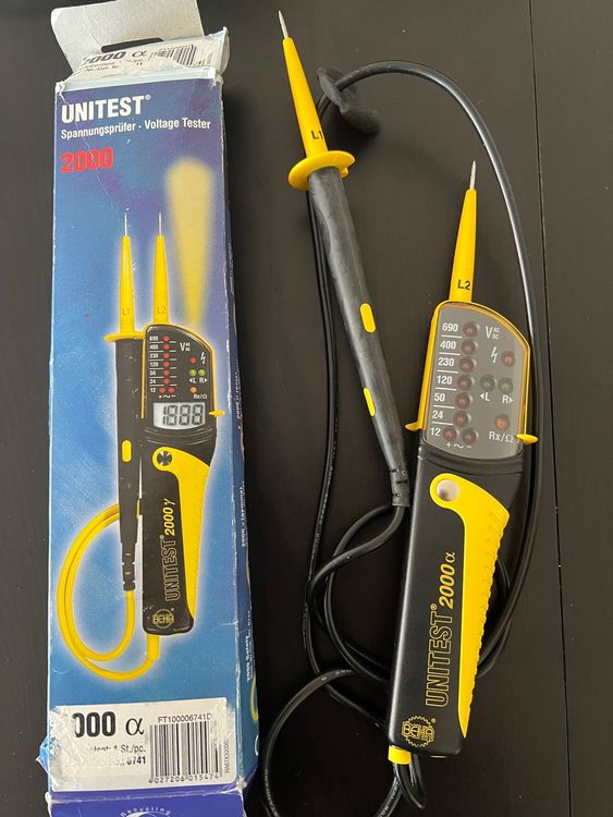 UNITEST Spannungsprüfer 2000 Alpha (Neu (gemäss Beschreibung)) in ...