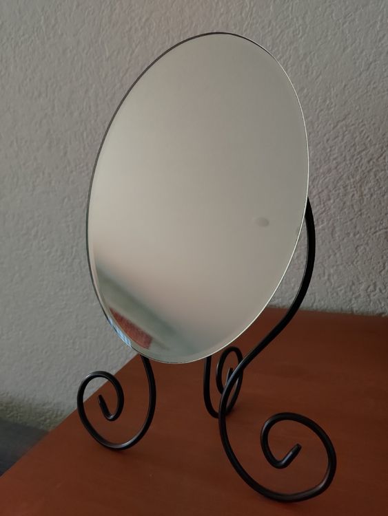 Table-Mirror (Spiegel) IKEA Myken, schwarz | Kaufen auf Ricardo