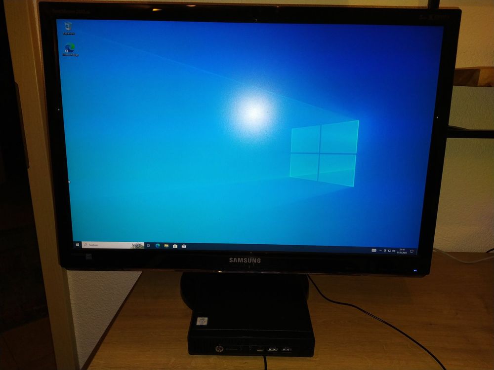 HP EliteDesk 800 G2 Desktop Mini mit Samsung 26"Monitor | Kaufen auf ...