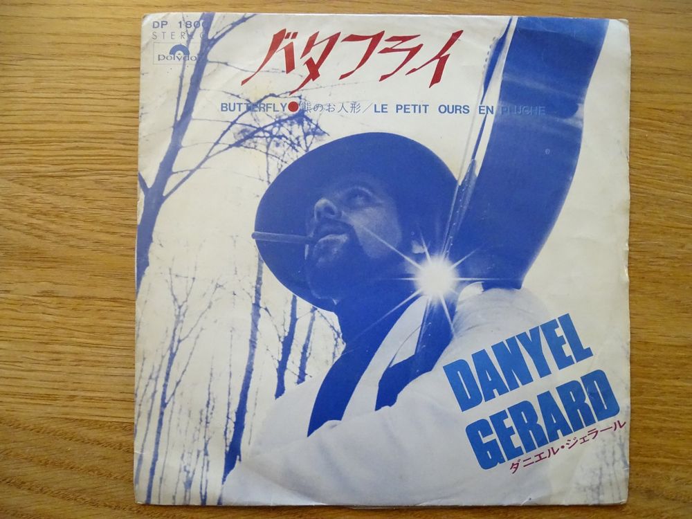 7", Danyel Gerard, Butterfly / Le petit Ours, Japan (Gebraucht) in ...