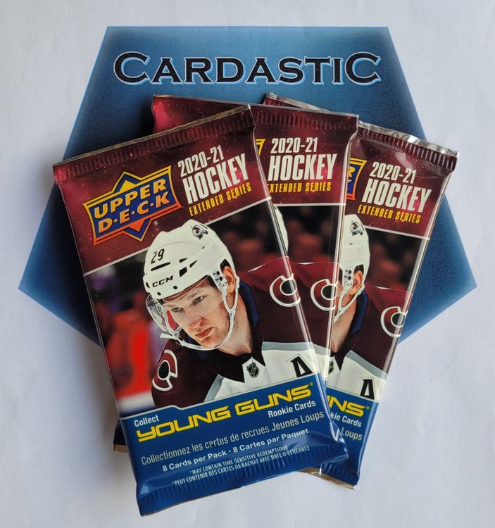 NHL 2020-21 Upper Deck Extended Series, 3 x sealed Packs | Kaufen auf ...