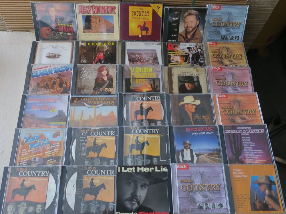 CD Sammlung Country (Gebraucht) in Oberdorf NW für CHF 30 – mit ...