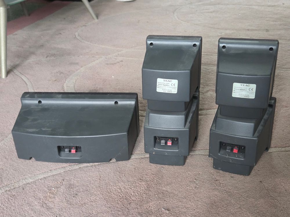 TEAC PowerMax 1000 – 2 Front & 1 Center Speaker (Gebraucht) in Jens für ...