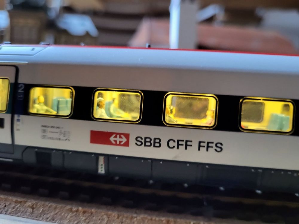 SBB ICN Graf Zeppelin DC mit Sounddecoder 7 teilig | Kaufen auf Ricardo