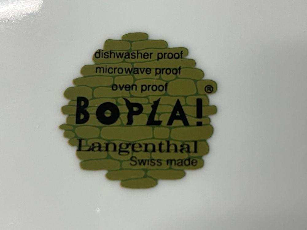 BOPLA Langenthal Speiseteller ROGER Serie PLAYTIME | Kaufen auf Ricardo