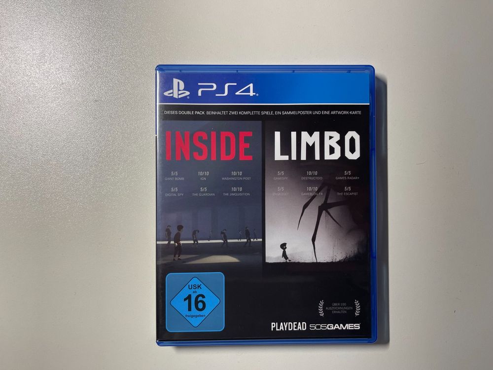 Inside + Limbo, Sony Playstation 4, PS4 | Kaufen auf Ricardo