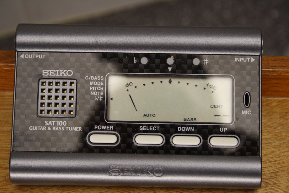 GUITAR & BASS TUNER SEIKO (STIMMGERÄT?) | Kaufen auf Ricardo