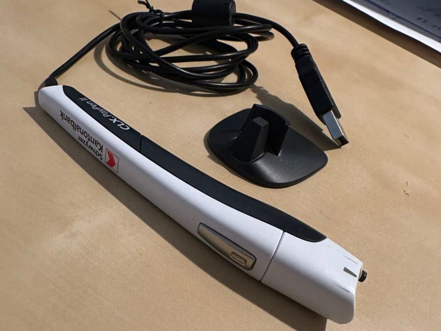 CLX PayPen II Belegleser / CREALOGIX Stift-Scanner (Gebraucht) in Chur ...