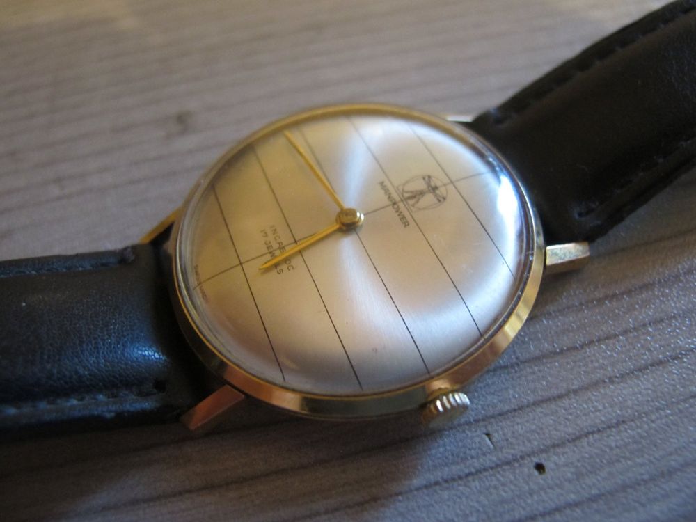 Sammleruhr Manpower Incabloc Handaufzug Herren Läuft Schön (Gebraucht ...