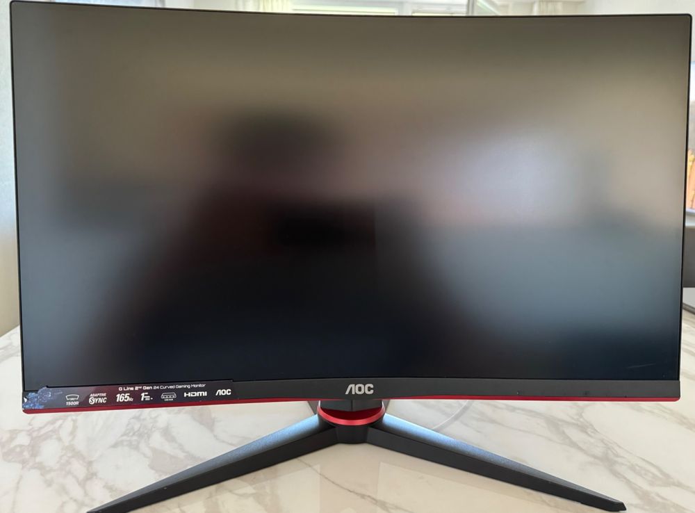 AOC 165hz 24 Zoll curved Gaming Monitor C24G2AE/BK | Kaufen auf Ricardo