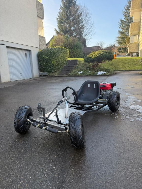 Go-Kart Eigenbau 6.5 PS Benzin lauffaehig (Neu (gemäss Beschreibung ...