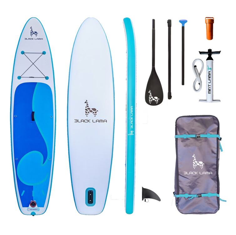 Black Lama Inflatable Stand-Up Paddleboard SUP - NEW! (Neu (gemäss ...