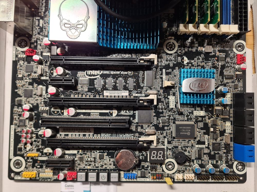 Intel Xeon W3550 + Intel dx58so2 Mainboard + 16gb ECC Combo (Gebraucht ...