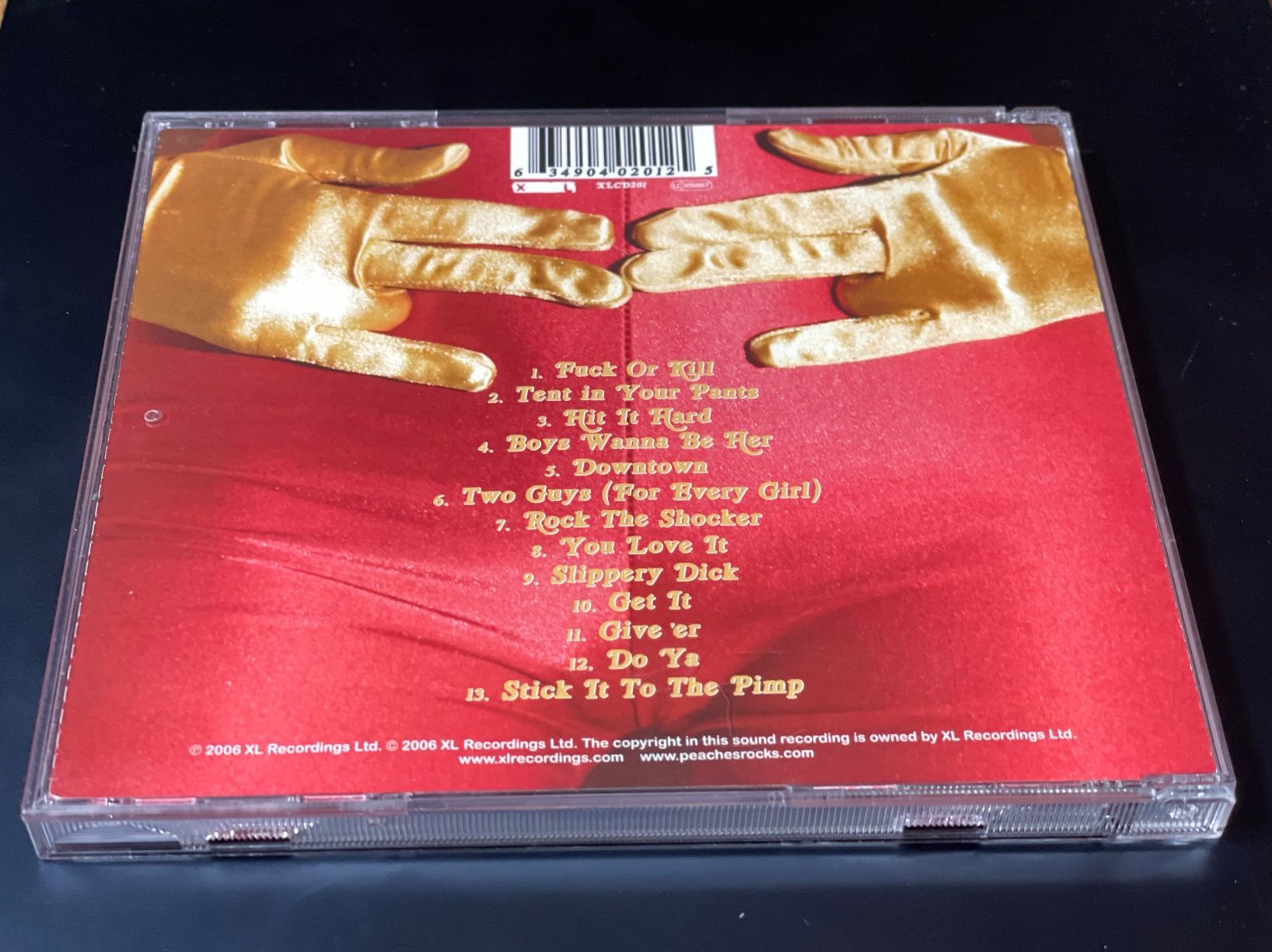 Peaches - Impeach My Bush CD - Electroclash Rock - Top Rar (Gebraucht ...