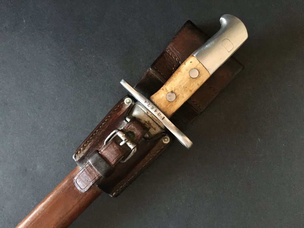 Faschinenmesser-Bajonett M 1914, Schweizer Armee (Gebraucht) in Winterthur für CHF 150 – mit ...