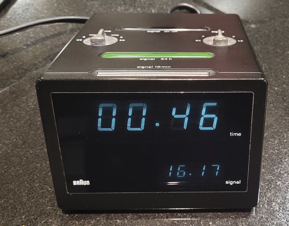 Braun DN-50 Digitalwecker 70er-80er Jahre Design Littmann (Gebraucht ...