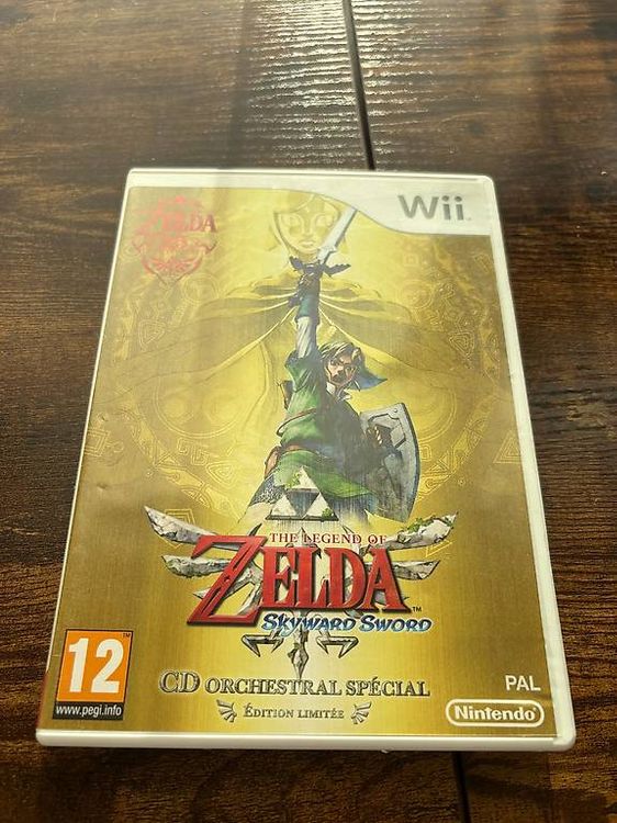 The Legend of Zelda Skyward Sword - Nintendo Wii (D'occasion) à ...