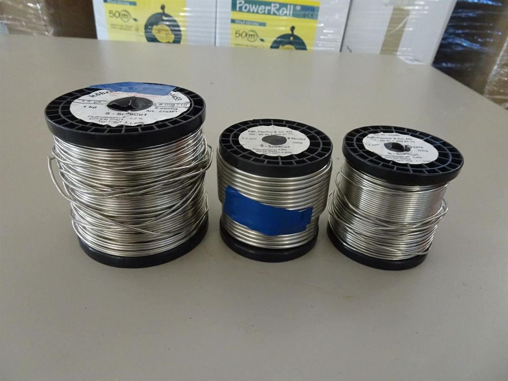 E895 1900gr Röhrenlot in div Grössen 1.- (Neu und originalverpackt) in ...