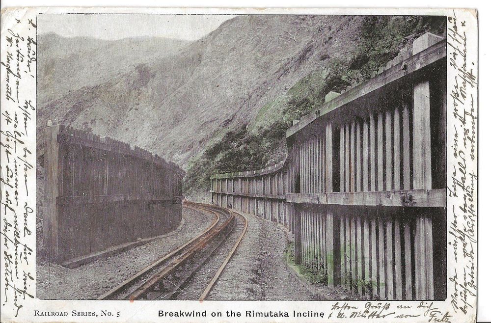 rare Destination Napier, Neuseeland nach Hundwil AR, 1905 (Gebraucht ...