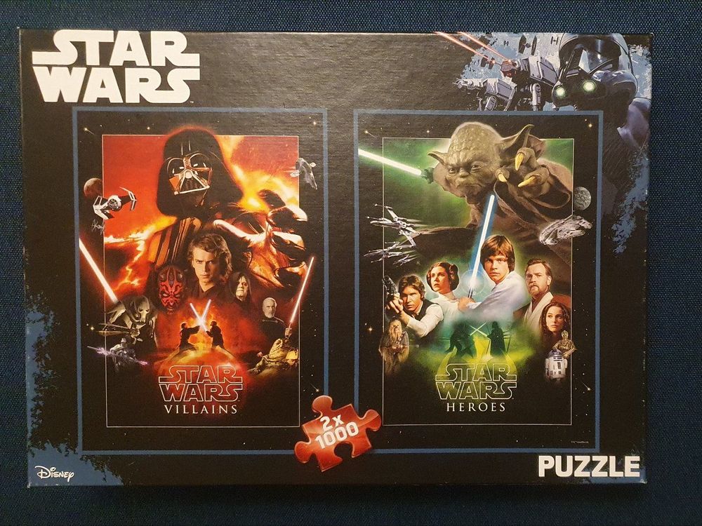 2 x 1000 Star Wars Puzzles | Kaufen auf Ricardo
