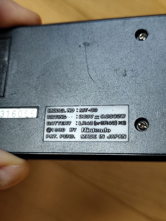 The exterminator (VERMIN game&watch) Mego TIME OUT (Defekt) in Moléson ...