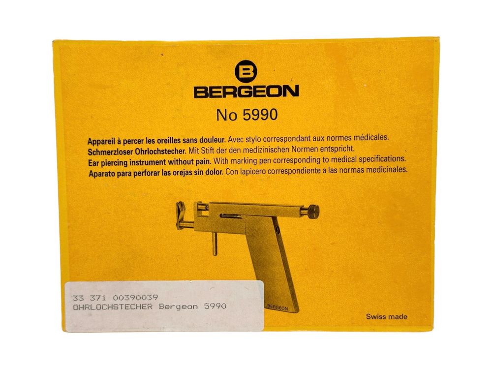 BERGEON No 5990 Appareil à percer les oreilles sans douleur (Gebraucht ...
