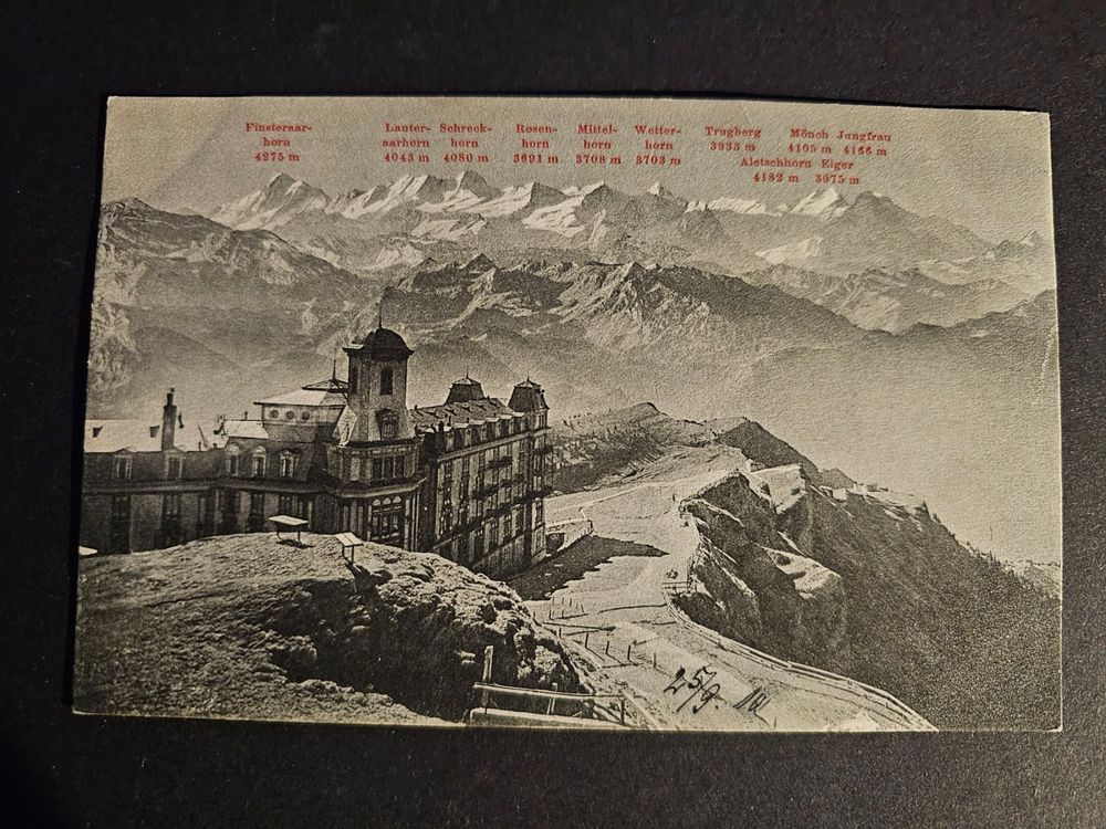 Antike PK Postkarte Rigi Kulm | Kaufen auf Ricardo