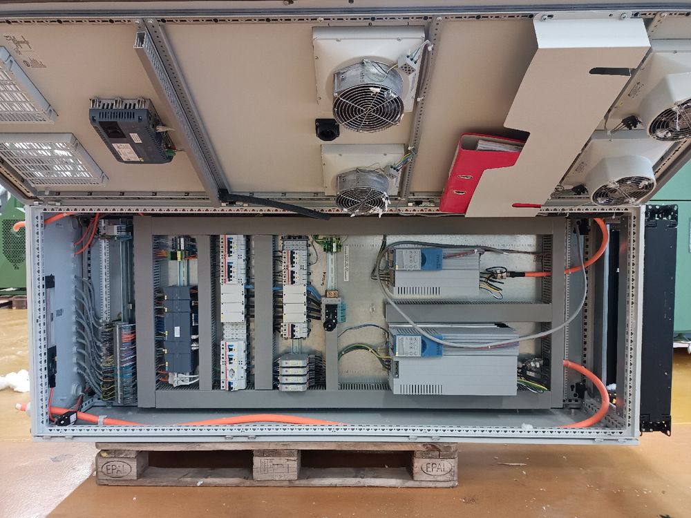 Rittal Elektroschaltschrank mit Siemenssteuerung, NORDAC FU (Gebraucht ...