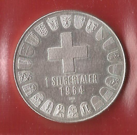 1 Silbertaler - Bern - 1964 (Gebraucht) in Fislisbach für CHF 19 – mit Lieferung auf Ricardo kaufen