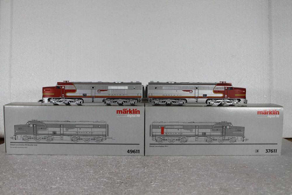 Märklin 37611, 49611 Diesellok ALCO PA-1 (AT&SF) USA Sound (Gebraucht ...