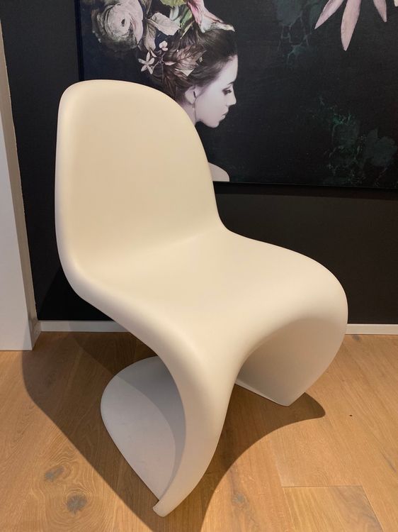 Design-Klassiker Freischwinger Panton Chair weiss (Gebraucht) in ...