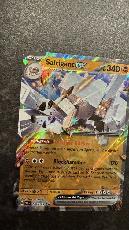 Saltigant EX - Seltene Pokémon Karte, Top Zustand! (Neu (gemäss ...