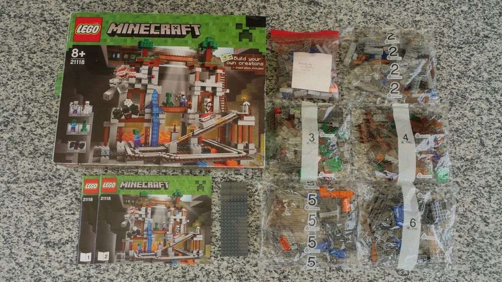 LEGO Minecraft 21118 The Mine NEU&OVP (Neu und originalverpackt) in ...