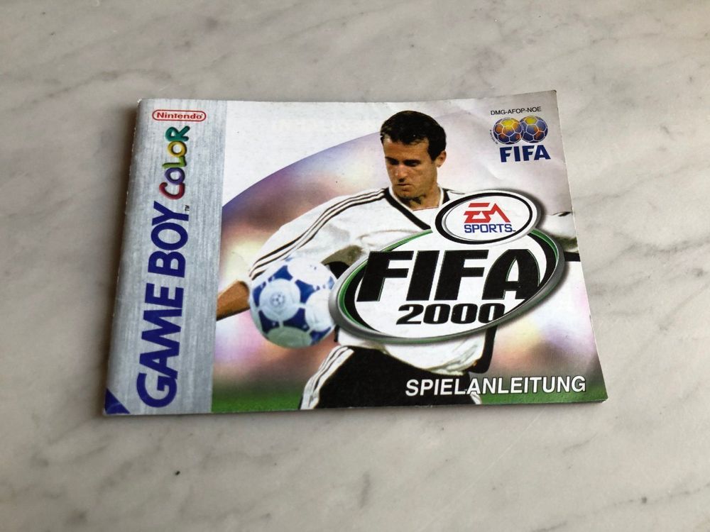ANLEITUNG FIFA 2000 FÜR GAMEBOY COLOR | Kaufen auf Ricardo